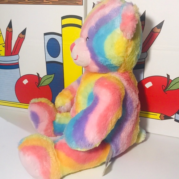 Build-A-Bear | Toys | Buildabear Rainbow Swirl Bear | Poshmark